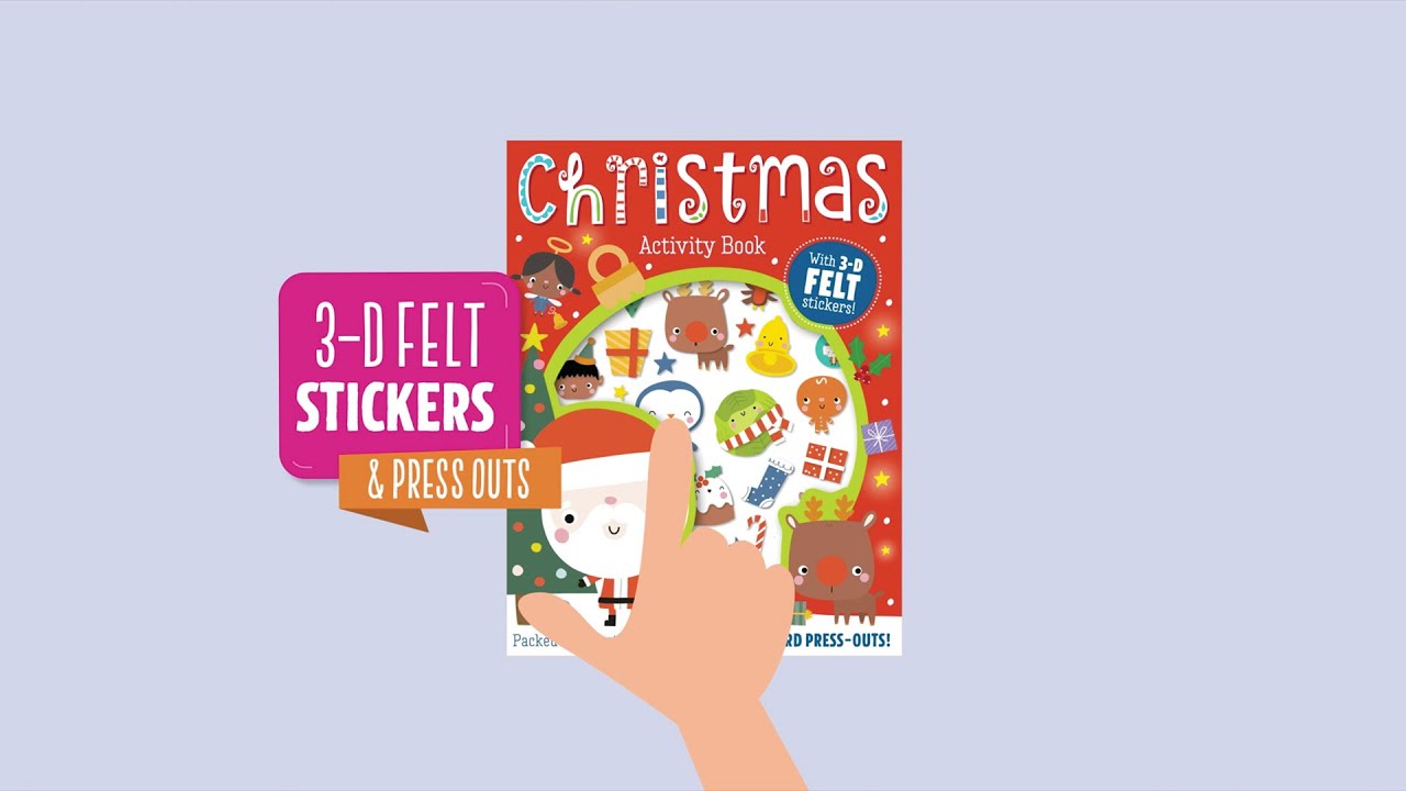 Felt Stickers: Christmas - YouTube