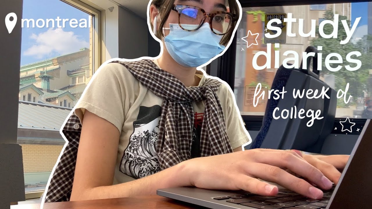 first week of college | study diaries - YouTube