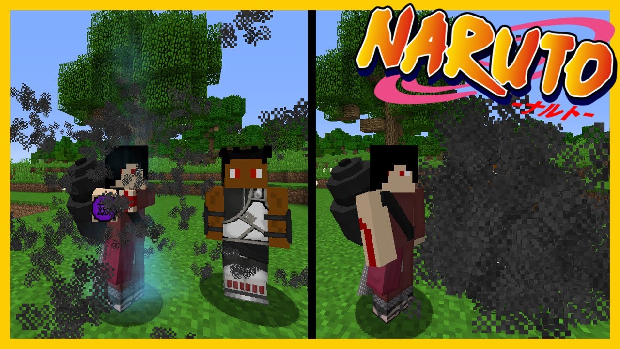 MAGNET IRON SAND JUTSU STYLE IS AMAZING! Minecraft Naruto Mod Episode ...