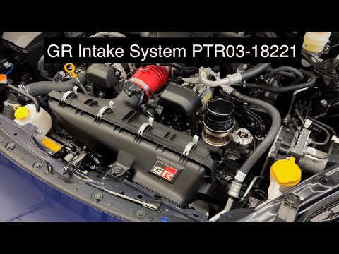 GR Cold Air Intake Install on 2024 GR86 PTR03-18221 - YouTube