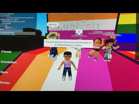 LGBTQ+ HANGOUT ROBLOX - YouTube