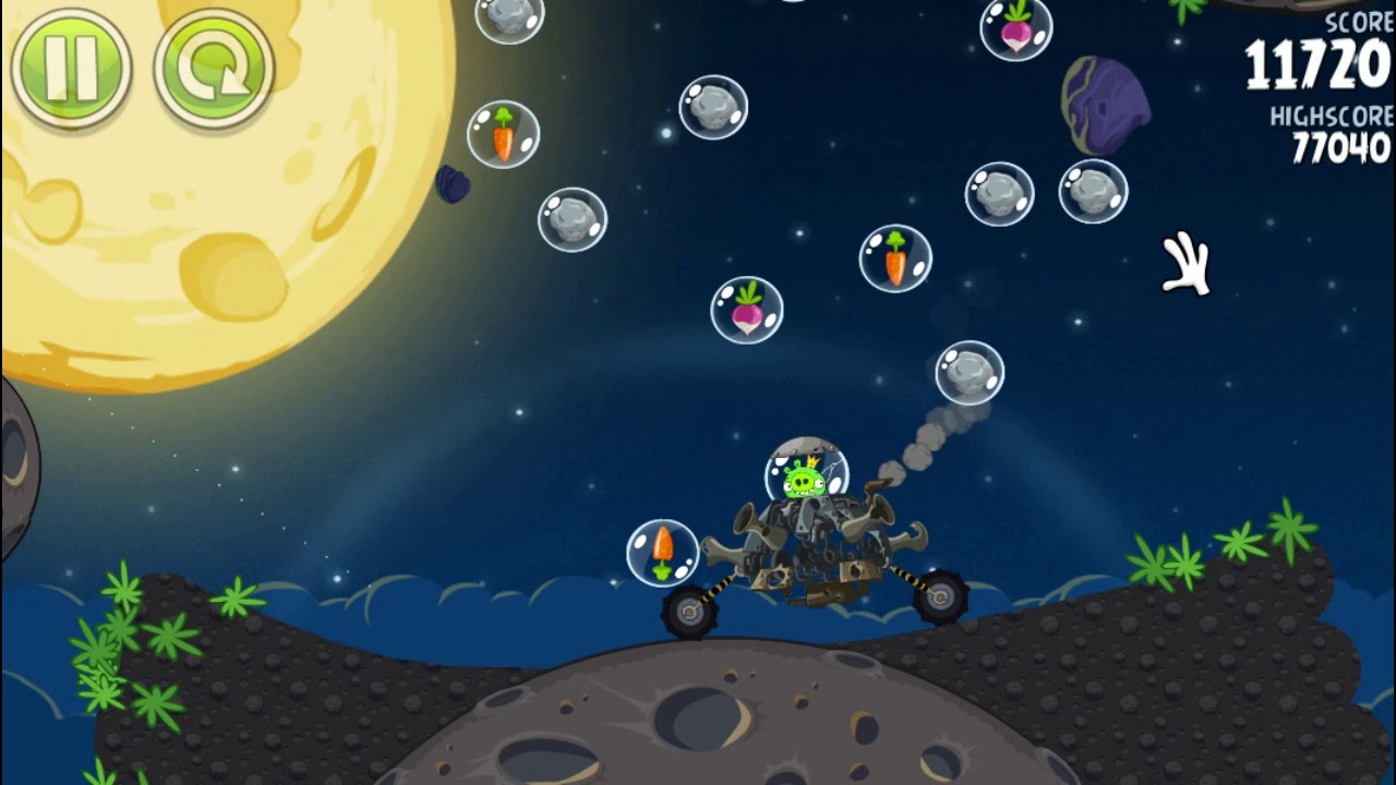 Game Over: Angry Birds Space (PC) (Pig Bang Boss Variant) - YouTube