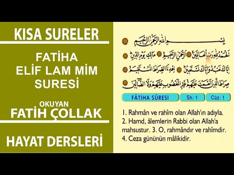 Fatiha Suresi ve Elif Lam Mim - Fatih Çollak