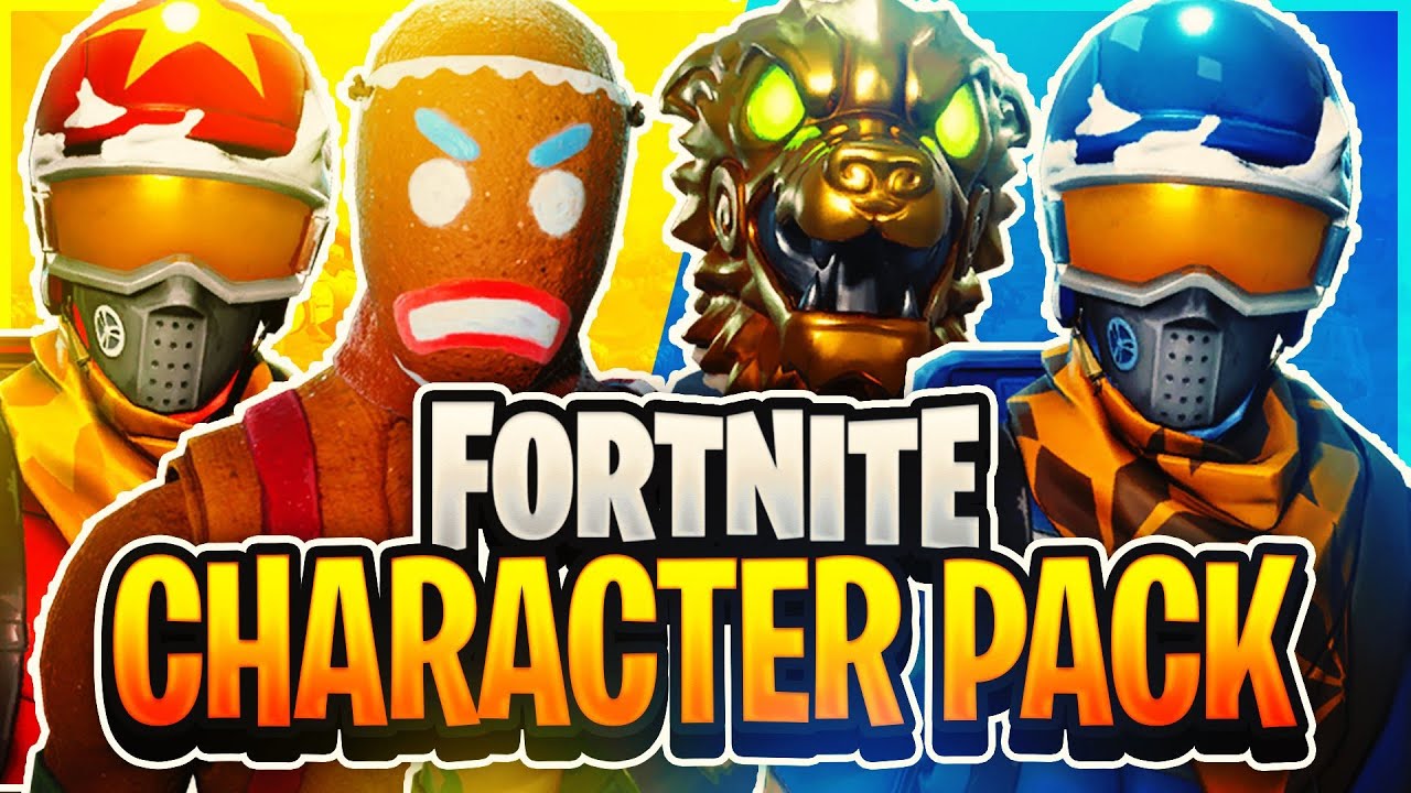 Free GFX: Fortnite Character Pack PSD - Fortnite Template Pack - YouTube