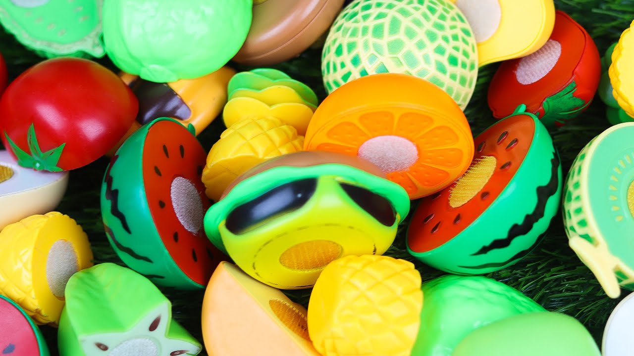 Satisfying Video | How to Cutting Squishy Fruits and Vegetables ASMR ...