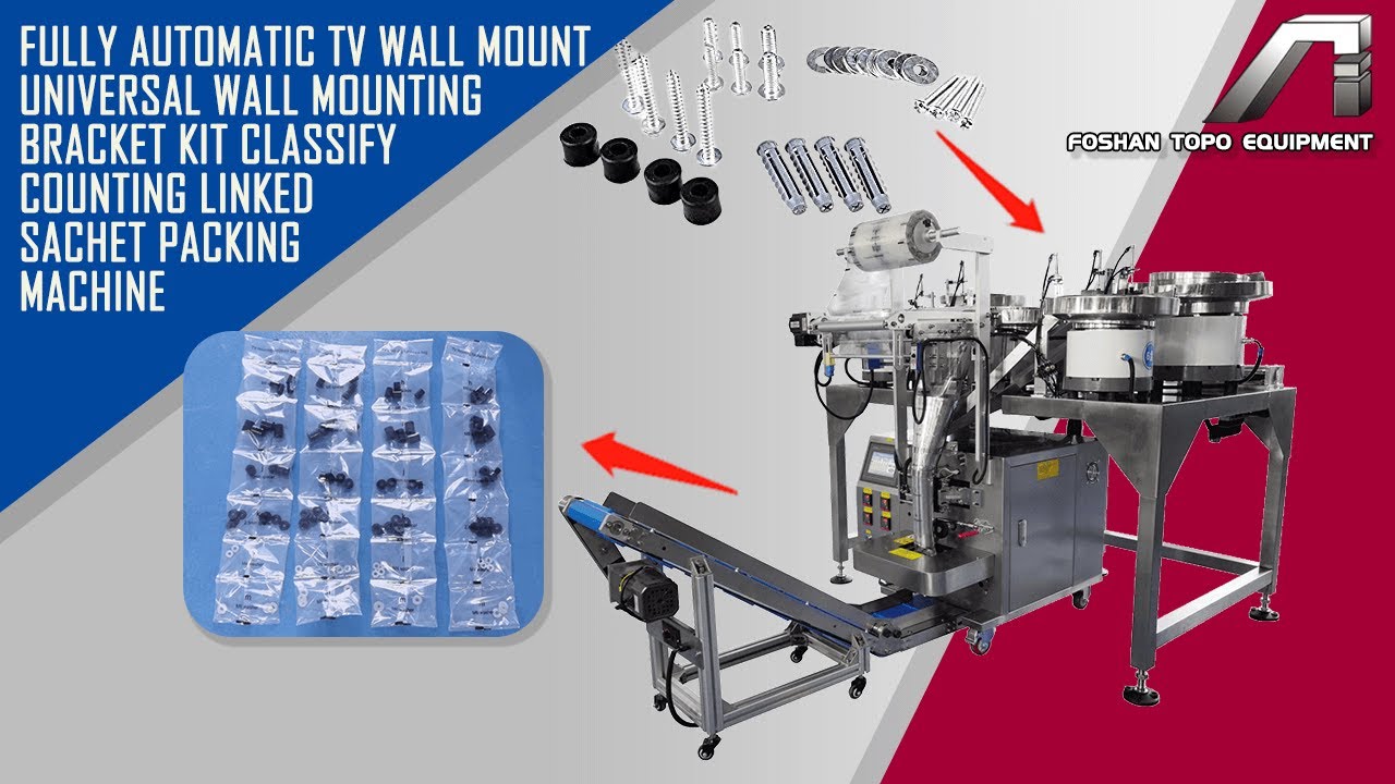 Fully Auto TV Wall Mount Universal Wall Mounting Bracket Kit counting ...