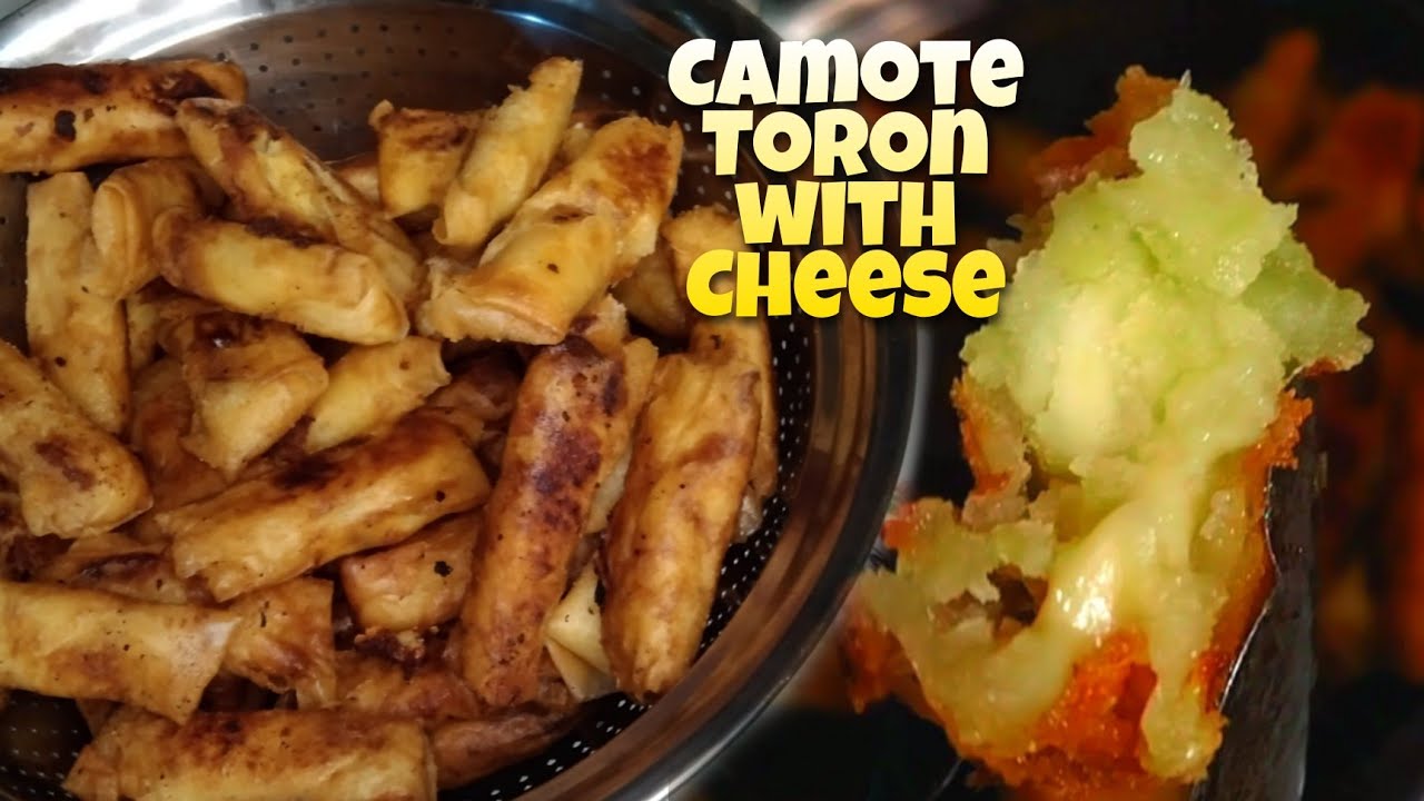 CAMOTE TORON WITH CHEESE (SWAK SA BUDGET) SIMPLE LANG GAWIN | RICA MAE ...
