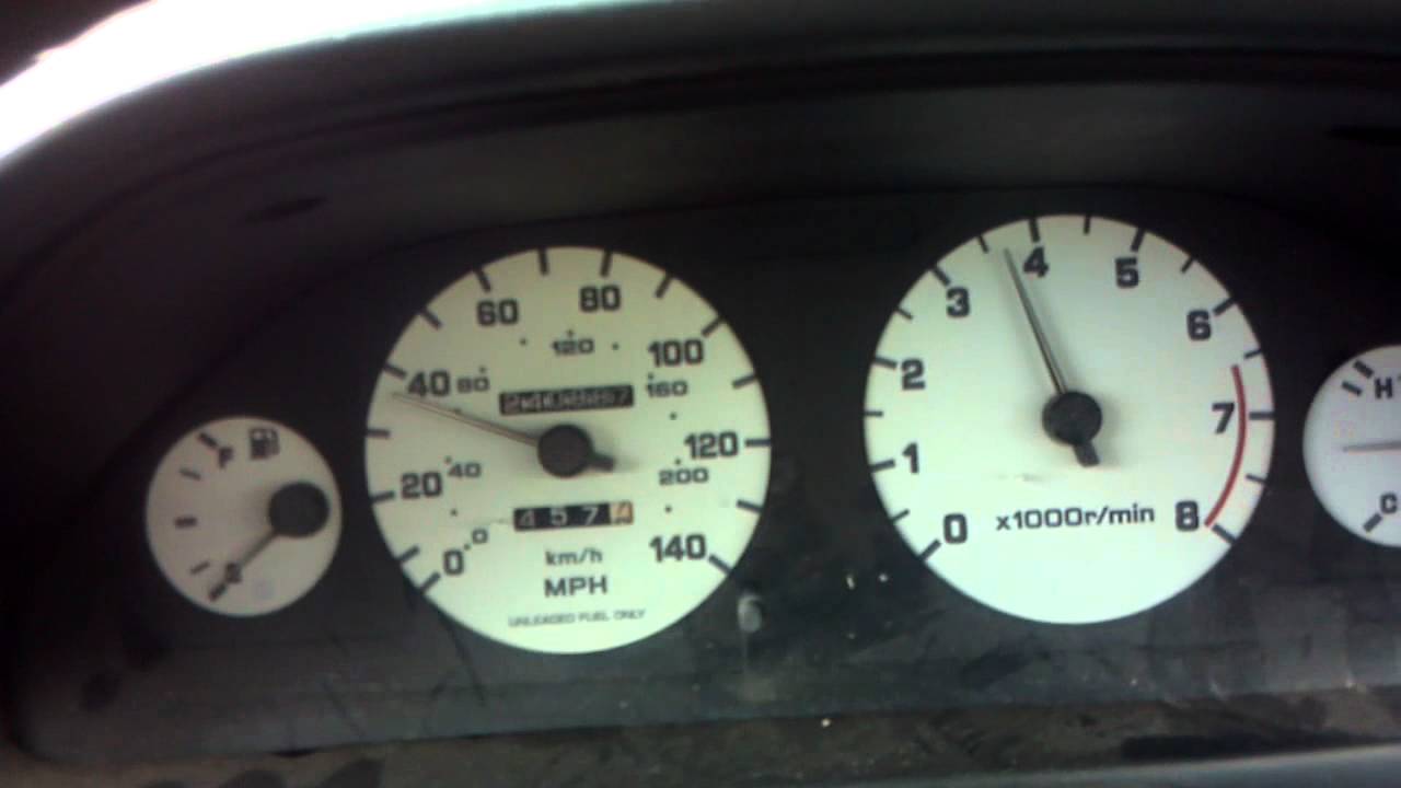 96 maxima vq30 2nd gear wot - YouTube