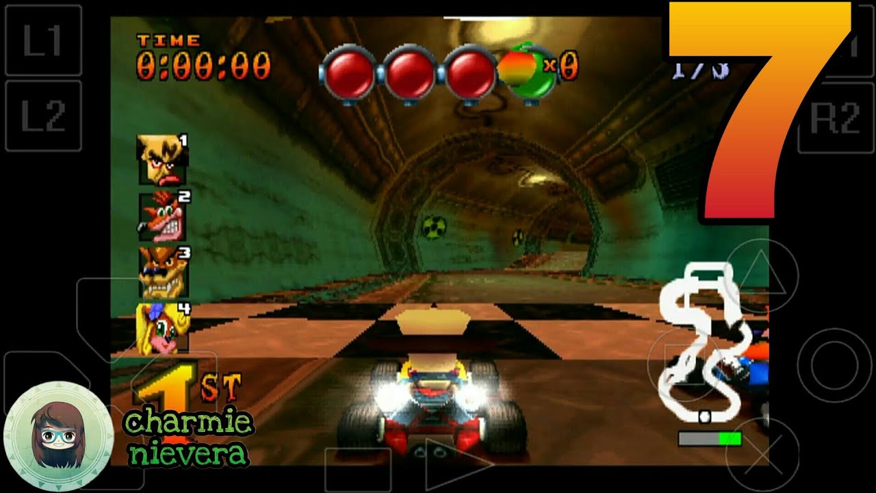 CTR (Crash Team Racing) #7 - Arcade Sewer Speedway - Walkthrough ...