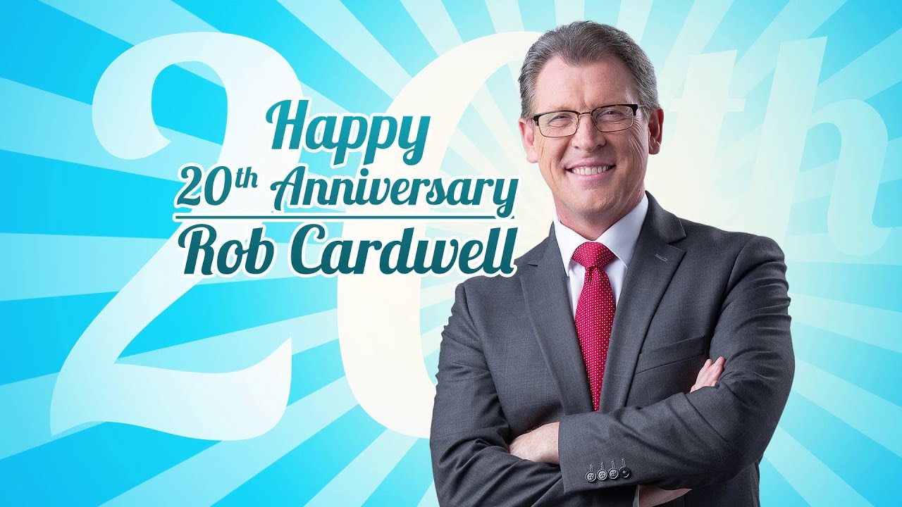 Rob Cardwell 20th Anniversary - YouTube