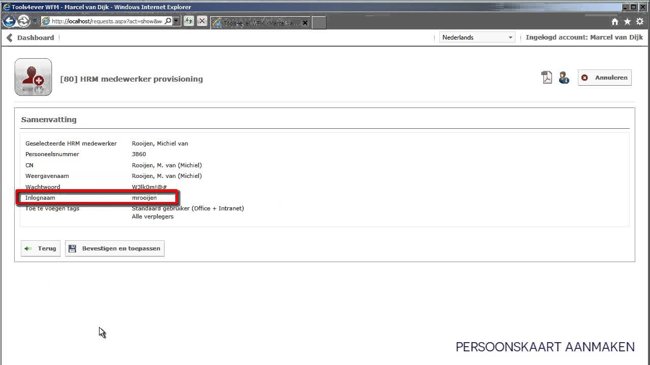 IAM - TOPdesk koppeling: geautomatiseerd een persoonskaart aanmaken - YouTube