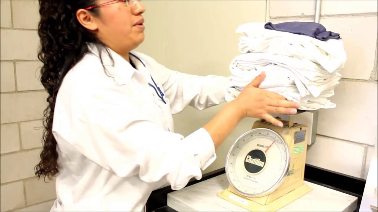 Prueba textil de estabilidad dimensional - YouTube