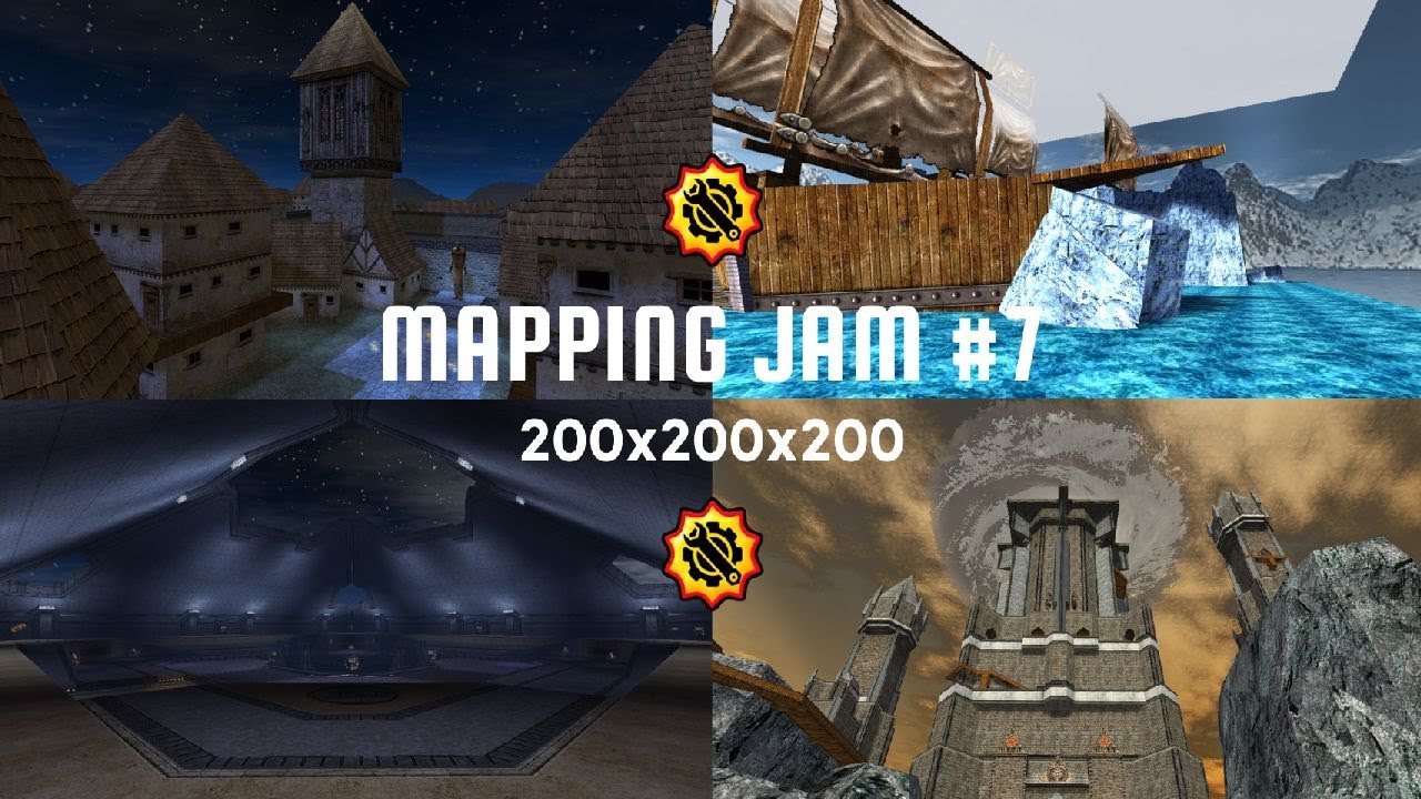 Serious Sam | Mapping Jam 7 "200x200x200" - YouTube