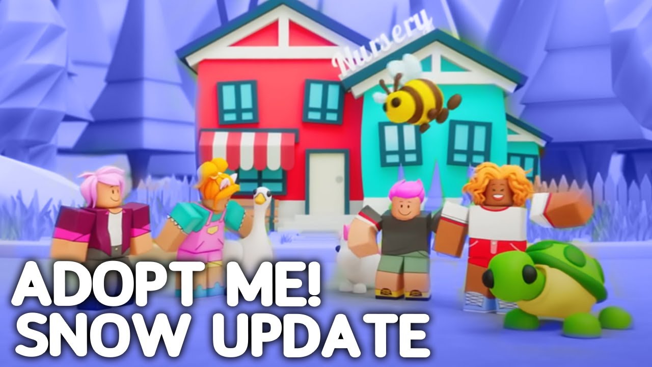 Adopt Me Snow Weather Update PETS Release Date! Roblox Adopt Me News ...
