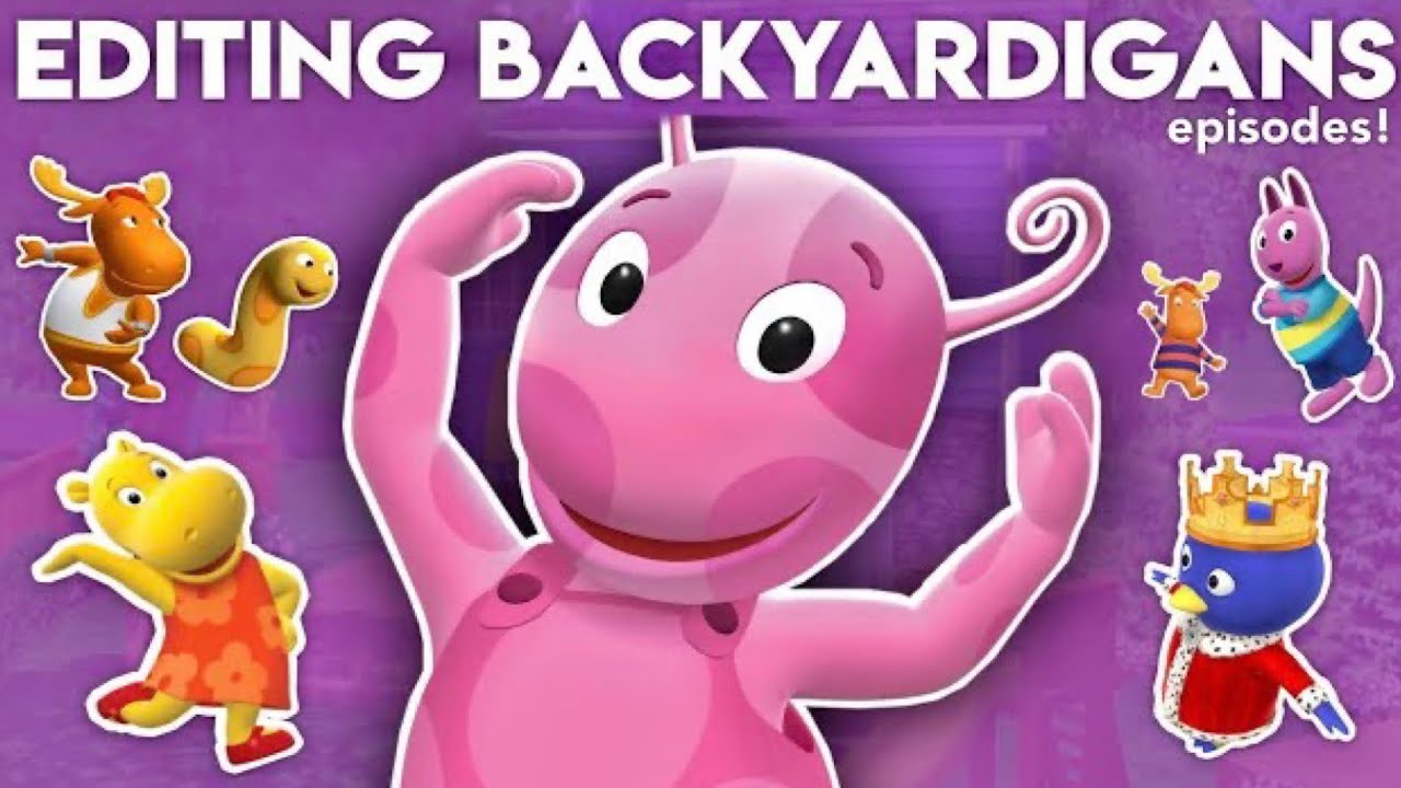 editing a BACKYARDIGANS episode! - YouTube