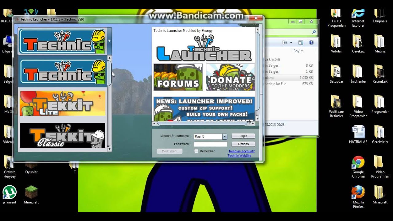 Minecraft Technic Pack Nasıl Yüklenir-Kurulur - YouTube