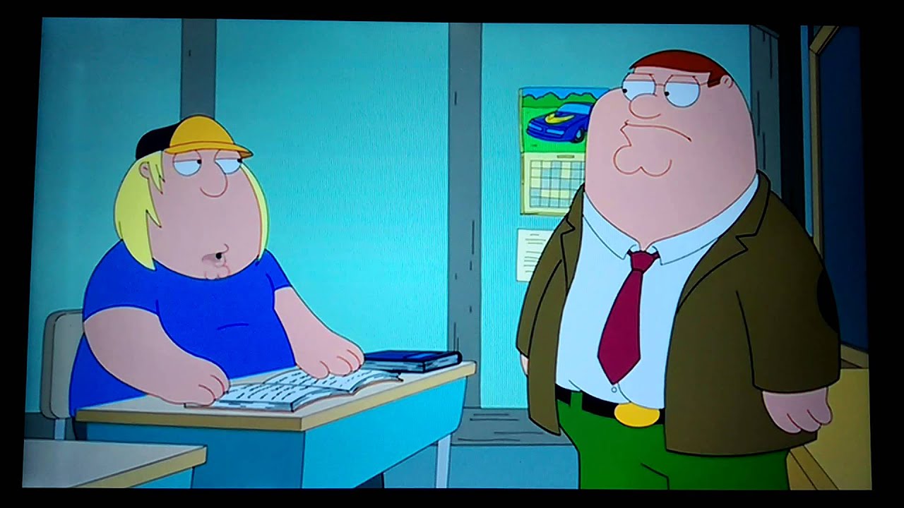 Peter Griffin does teaching - YouTube