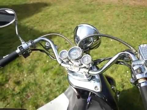 Tamoretti Retro 125CC London Uk - YouTube