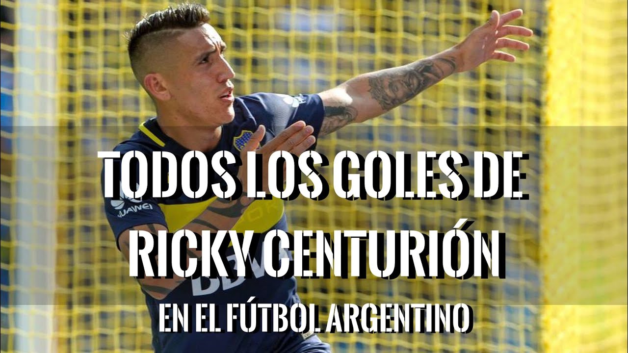 [RICKY CENTURIÓN] Todos sus goles en el fútbol argentino (Racing - Boca ...