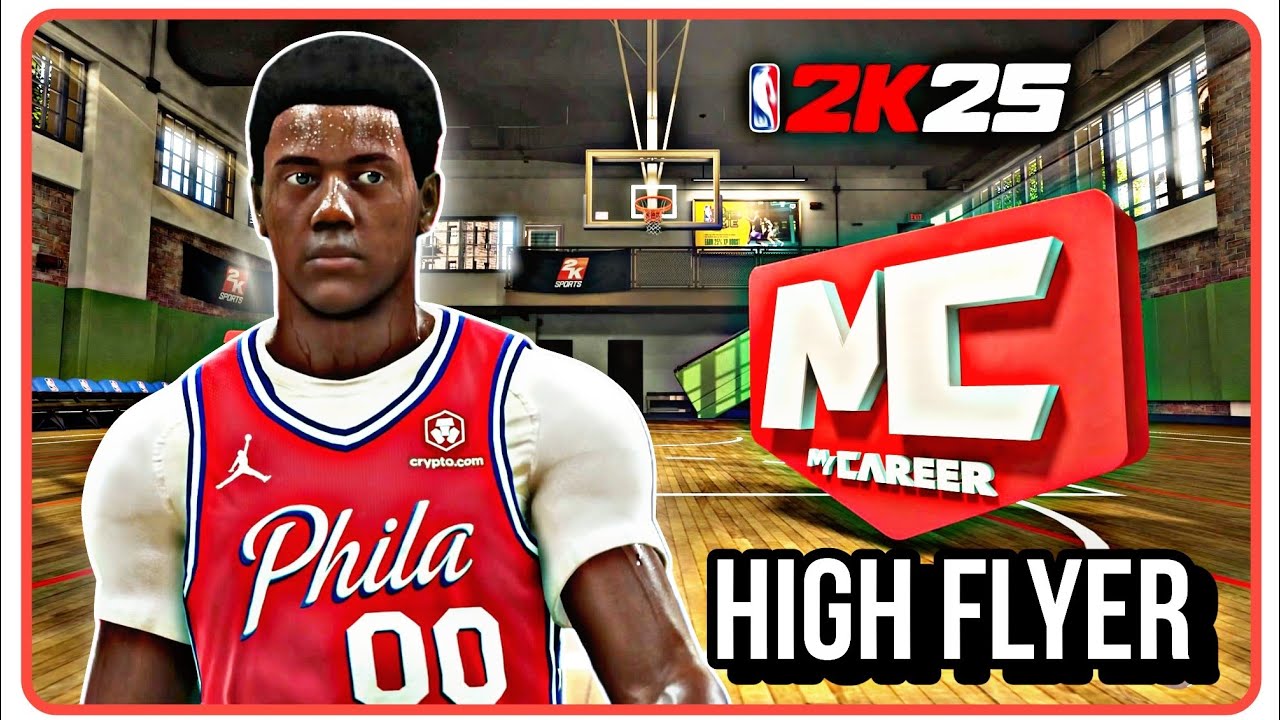 NBA 2K25 HIGH FLYER BUILD - YouTube