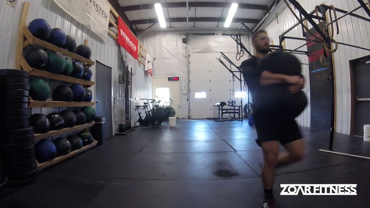 Sandbag Bear-Hug Carry - YouTube