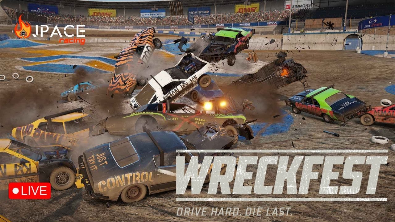 🔴 LIVE Wreckfest - Custom events and MODS - YouTube