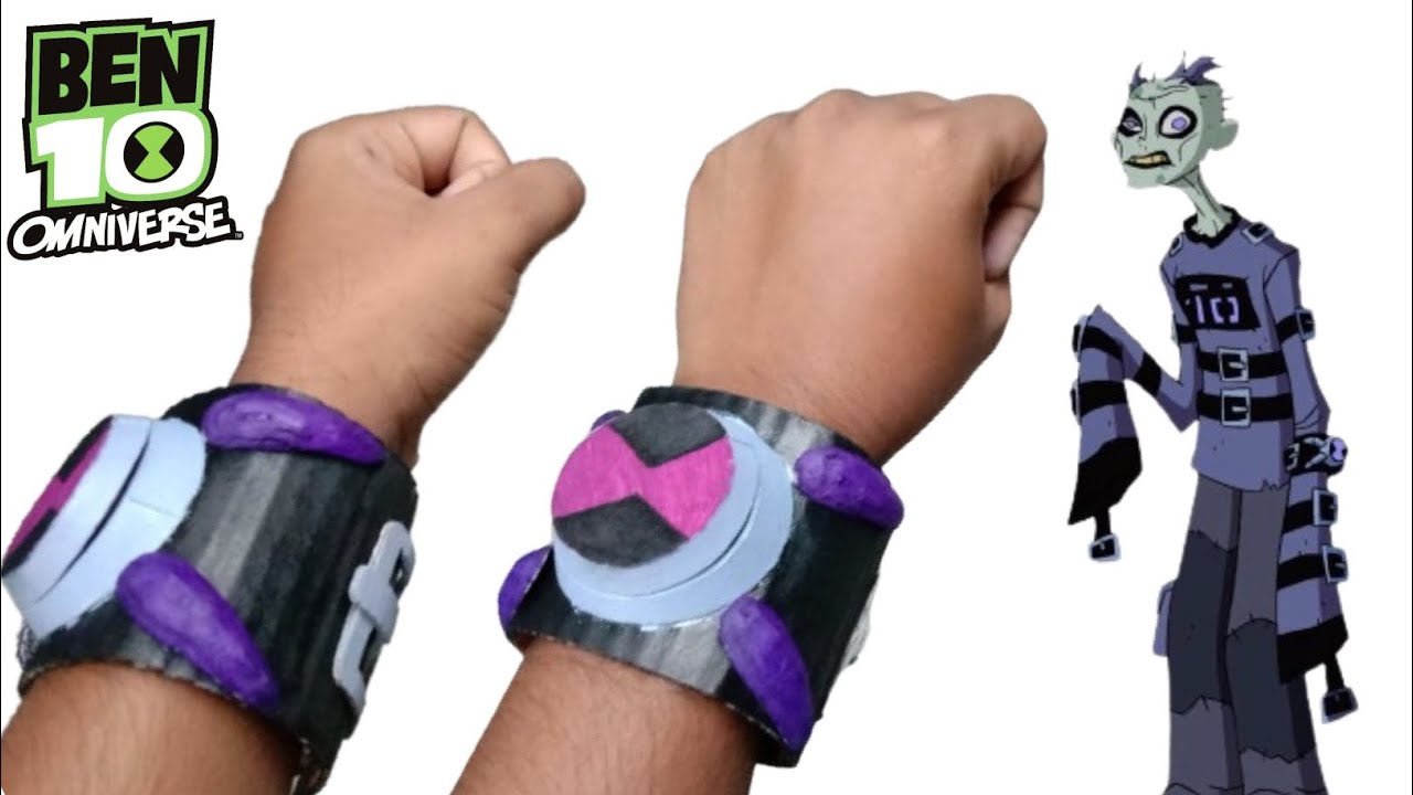 How to make zombie ben 10 omnitrix/benzarro omnitrix - YouTube