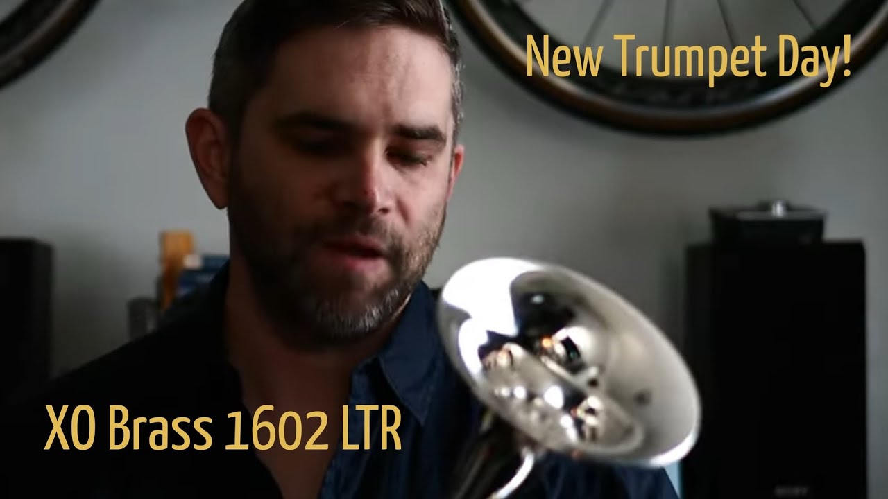 New Horn Unboxing! XO Brass 1602 LTR - Lightweight Silver Trumpet - YouTube