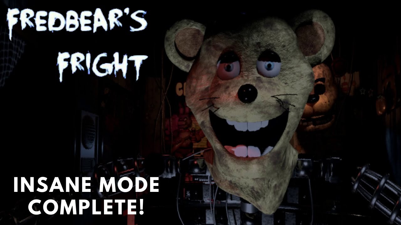 Fredbear's Fright | Insane Mode Complete! - YouTube