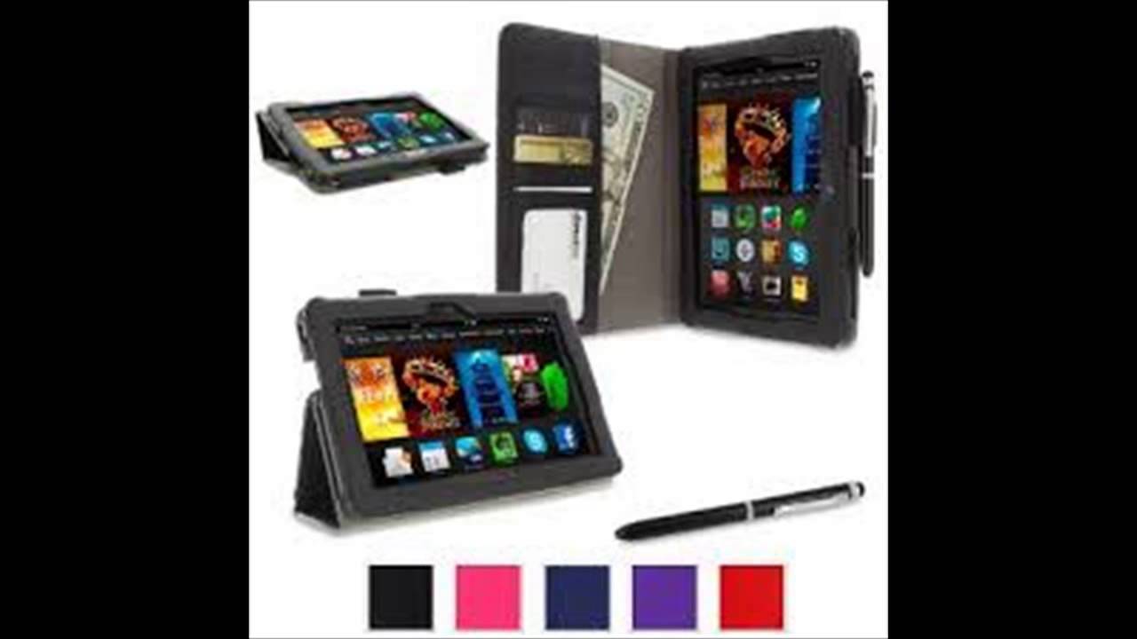 rooCASE Origami SlimShell Case for Kindle Fire HD 7 - YouTube