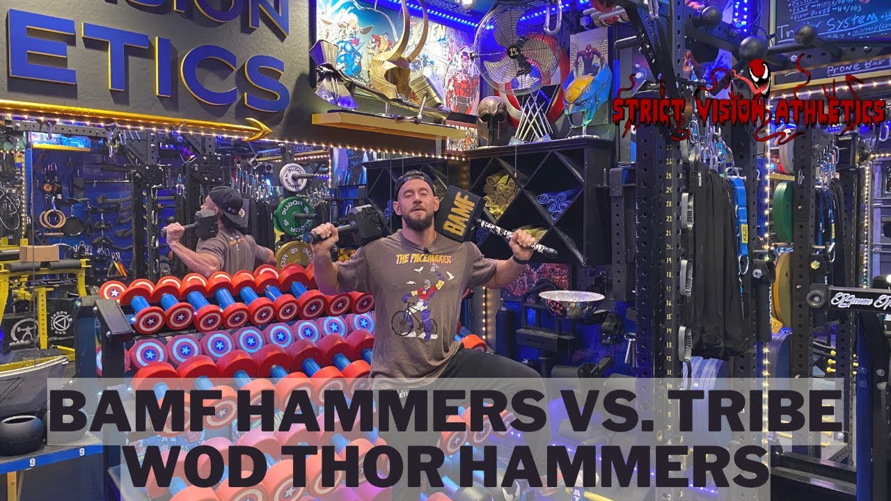 BAMF Hammers vs. Tribe Wod Thor Hammers [This or That] - YouTube