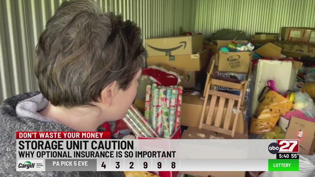 Don't Waste Your Money: Storage Unit Caution - YouTube