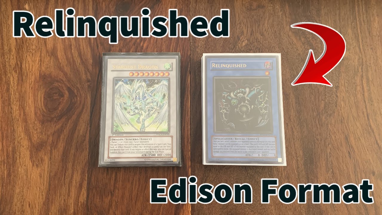 Relinquished Deck for Edison Format! - YouTube