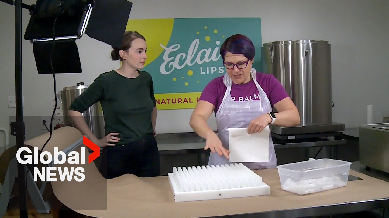 Eclair Lips: Lip balm videos by family-owned New Brunswick business go ...