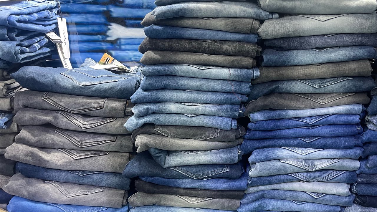 Jeans wholesale Ahmedabad / wide range of verity / King Apparels - YouTube