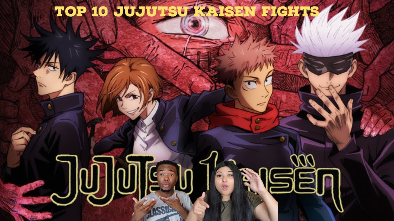 TOP 10 JUJUTSU KAISEN ANIME FIGHT SCENES REACTION! - YouTube