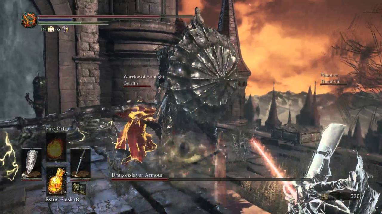 Dark Souls 3 - Dragonslayer Armour - YouTube