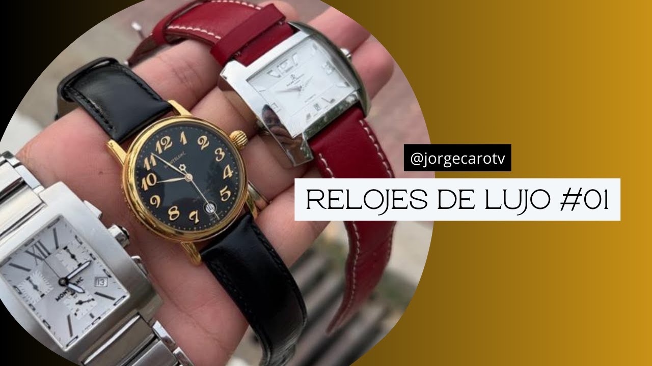 Relojes de lujo #01 - Compra-venta de lote de segunda mano - YouTube