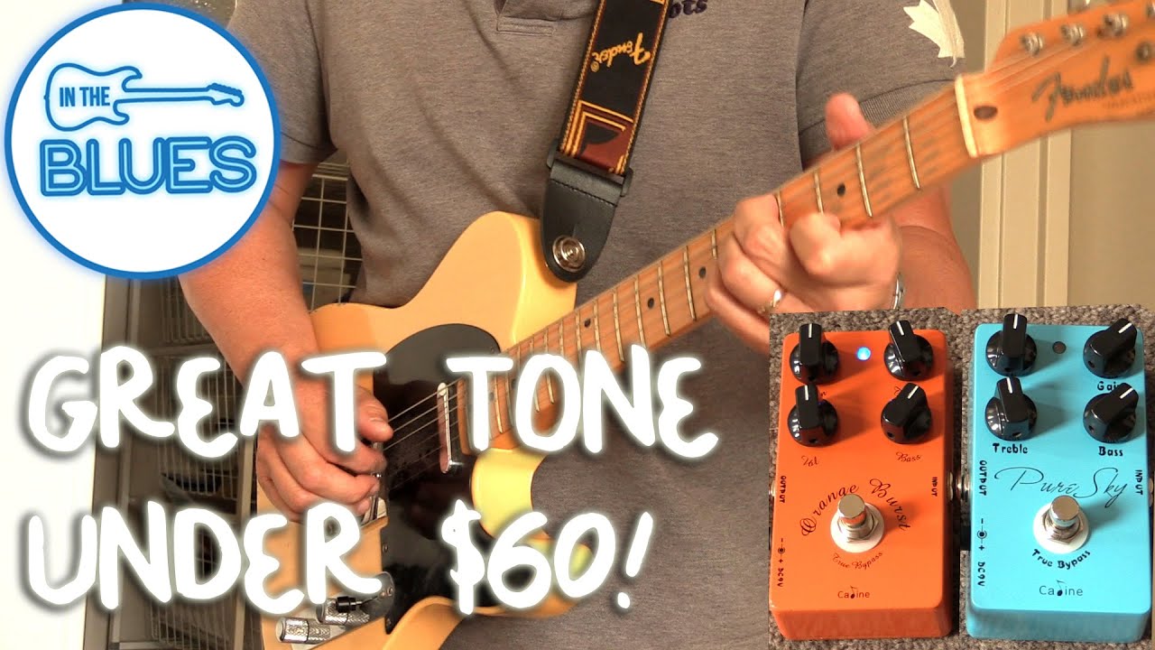 Caline Overdrive Pedal Comparison and Stacked Together - YouTube