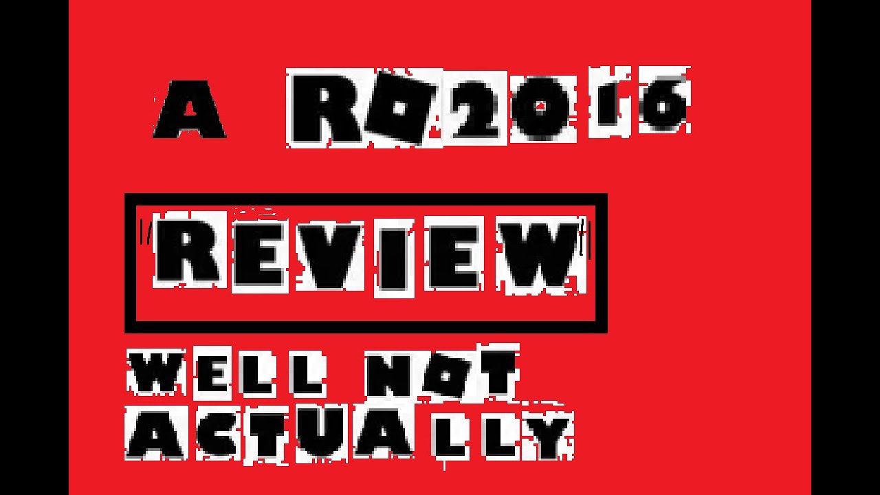 This game WILL give YOU 2016 Roblox nostalgia!!! ro2016 - YouTube