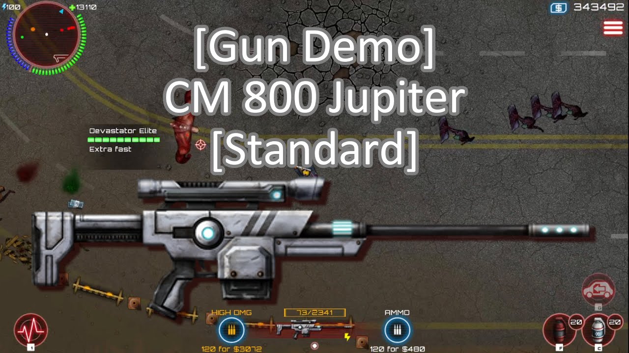 [Gun Demo] CM 800 Jupiter [Standard] [SAS: Zombie Assault 4 Version 2.0 ...
