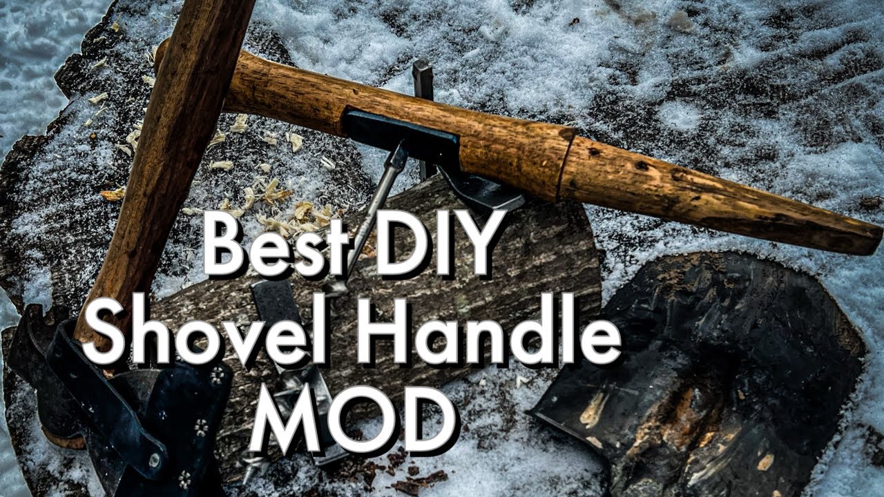 Top Diy Shovel Handle Upgrade: The Ultimate Auger Bit Adapter - YouTube