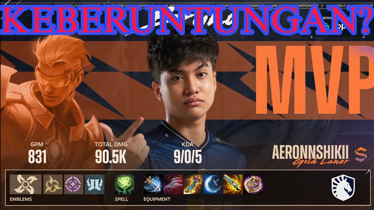 KEBERUNTUNGAN? LIQUID PULANGIN RAJA TERAKHIR! LIQUID ID VS AURORA FILIPIN WORDS CHAMPIONS M6 ...