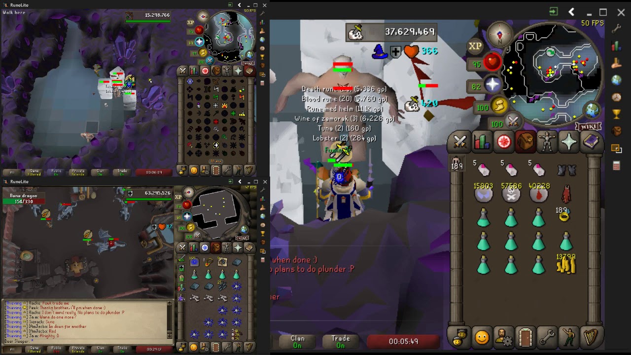 Barraging Nechs with alt and Rune Dragons - YouTube