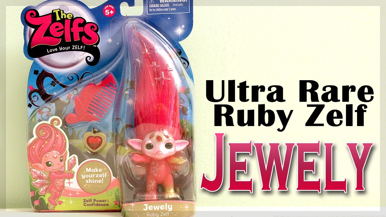 The Zelfs : Wave2 Ultra Rare - Jewely the Ruby Zelf - YouTube