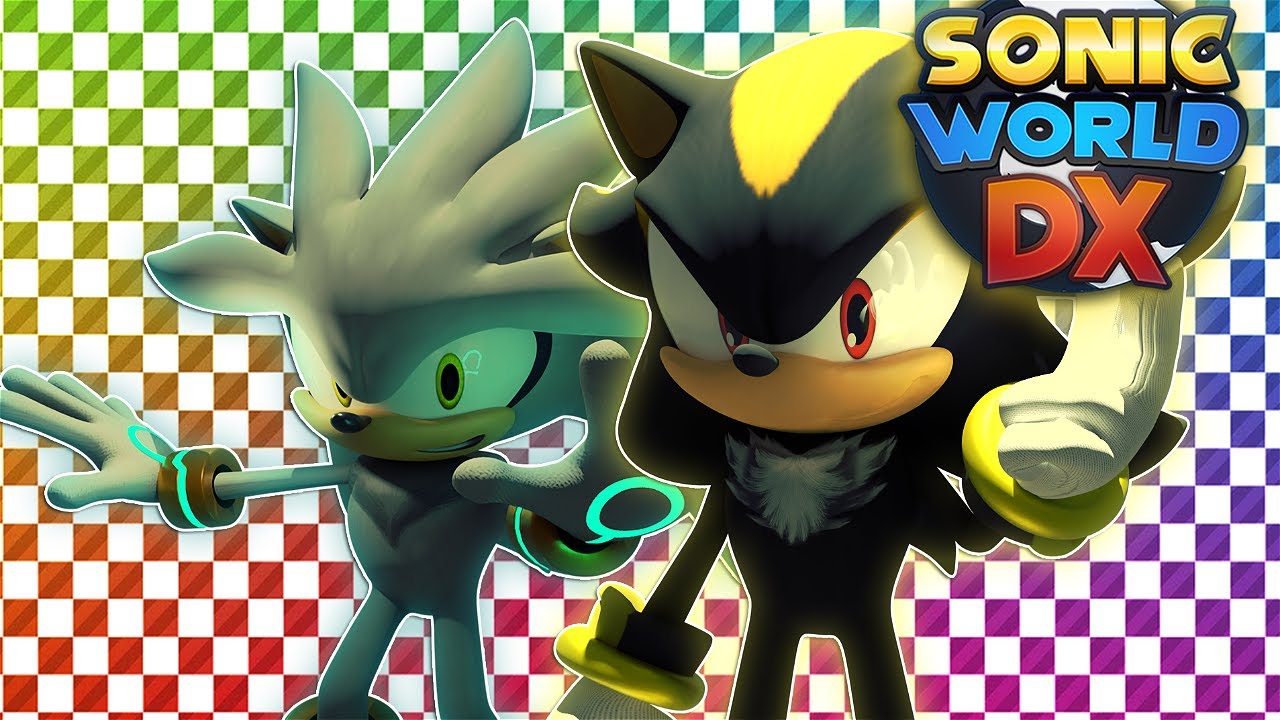 ANDROID SHADOW AND SILVER PLAYS SONIC WORLD DX - YouTube