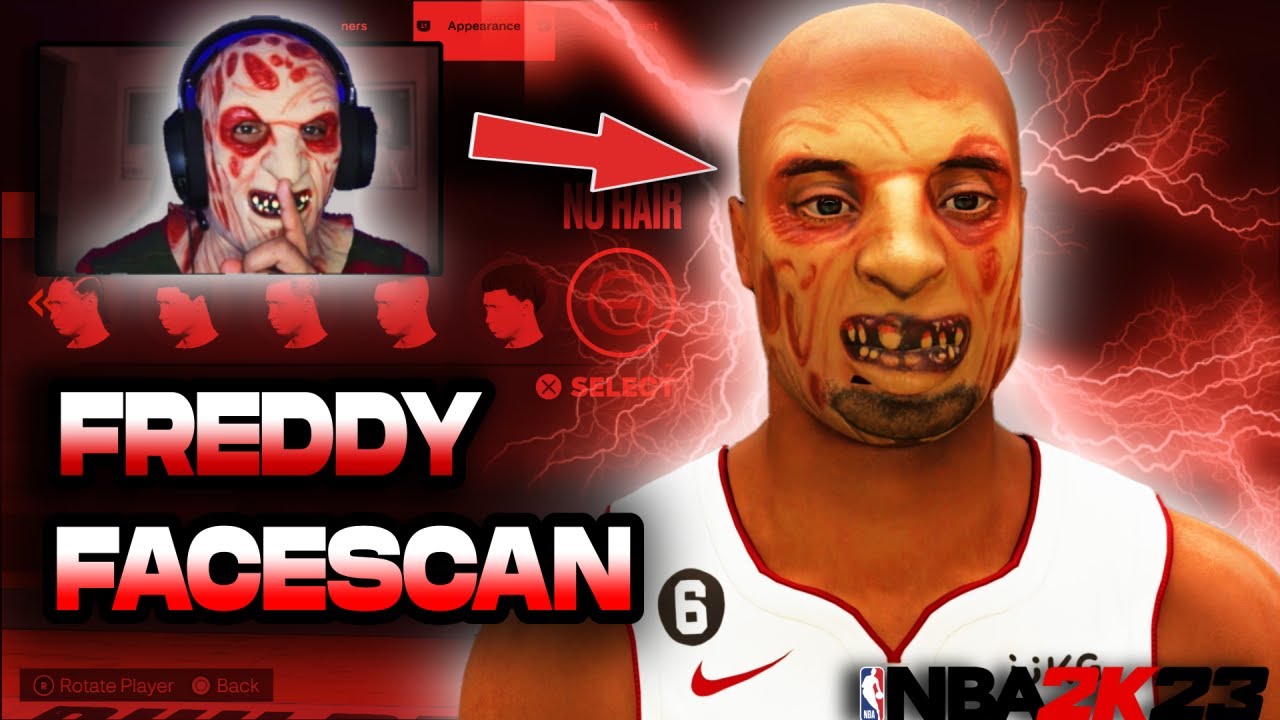 FREDDY KRUEGER GOES CRAZY IN THE PARK! FREDDY FACESCAN NBA 2K23! - YouTube