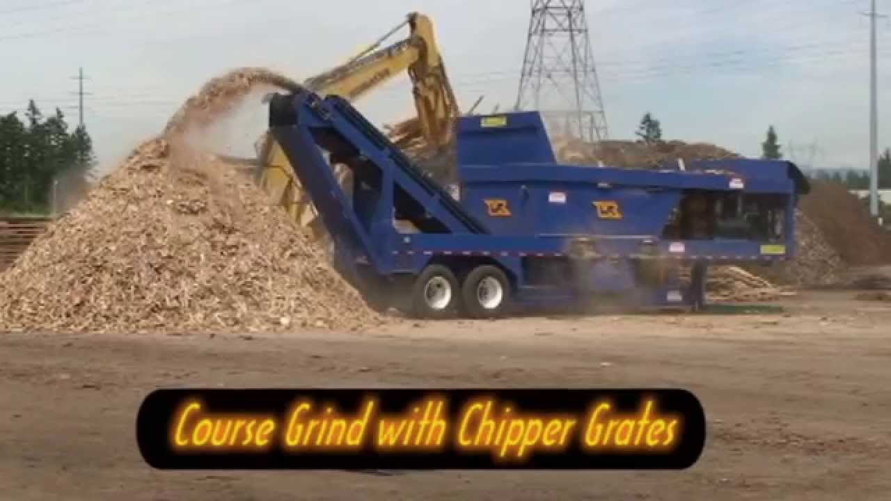 Universal Refiner Wood Waste Grinder, Shredder REMANUFACTURED AND ...