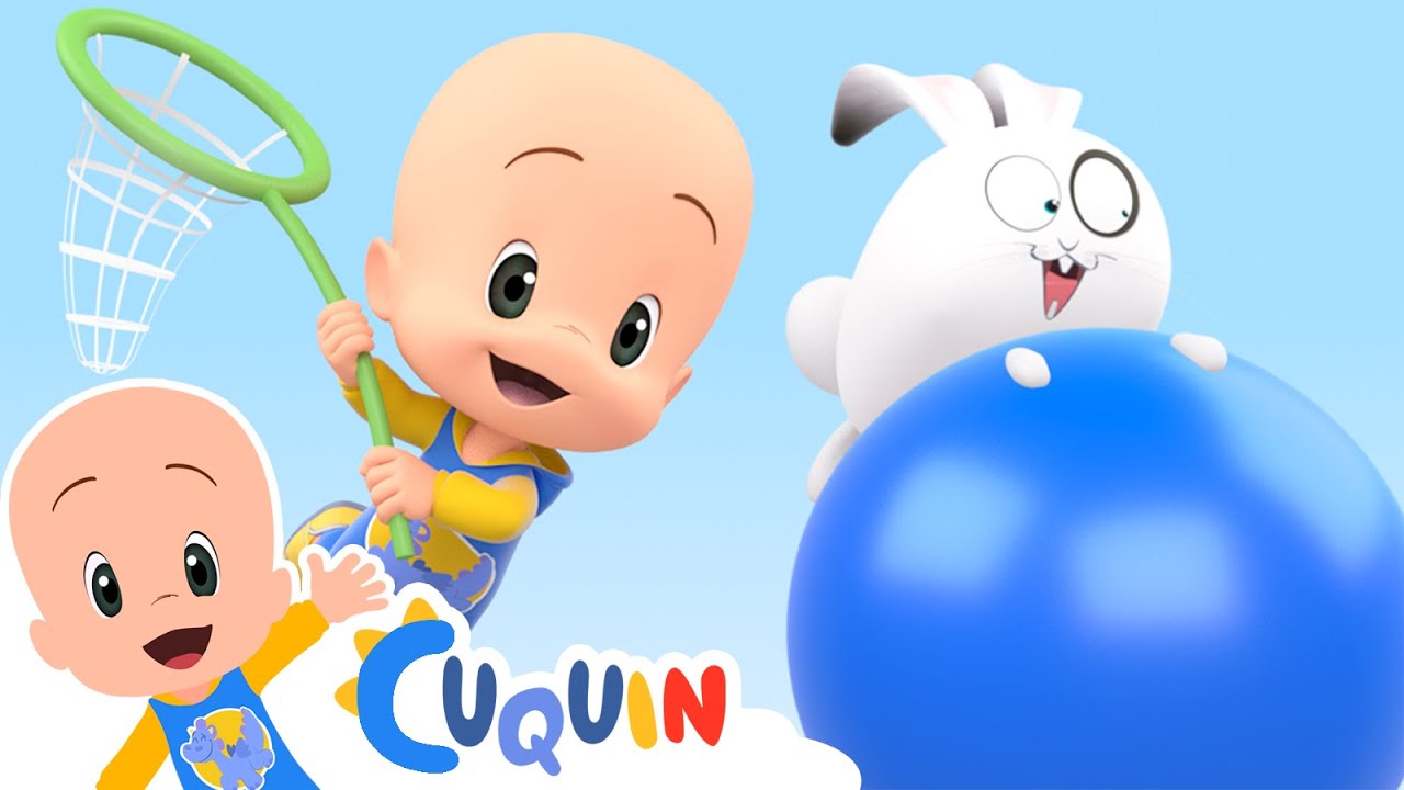 The Blue Ball | Cuquin’s Colorfull Balloons | Learning | Cuquin | Kids ...