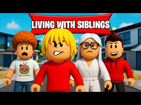 Living with Siblings In Brookhaven ROBLOX
